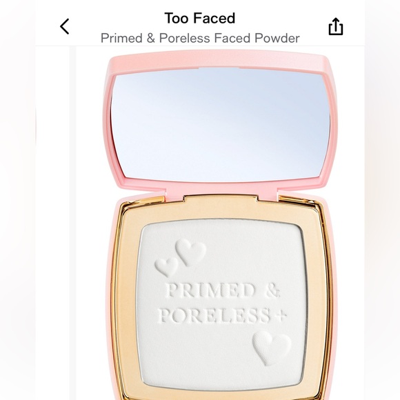 Too Faced | Makeup | Nwt Too Faced Primed Poreless Pore Blurring ...